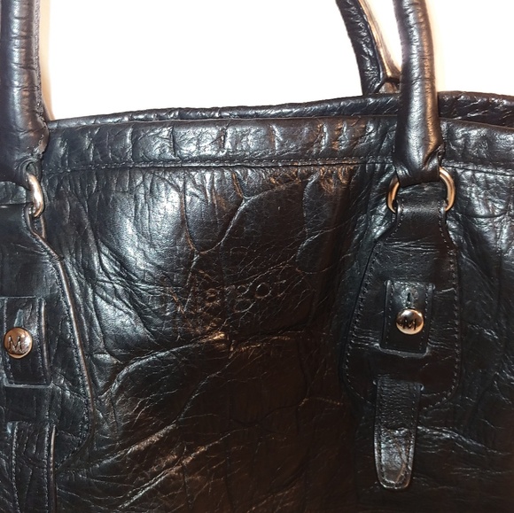 margot | Bags | Margot Black Leather Crossbody Work Tote | Poshmark